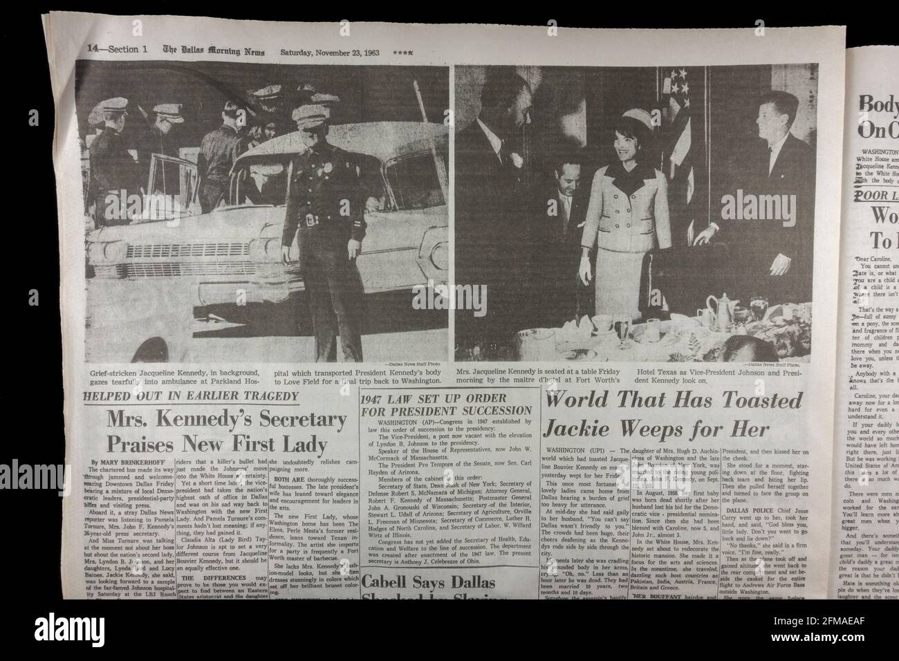 Kennedy dallas 1963 hi-res stock photography and images - Alamy