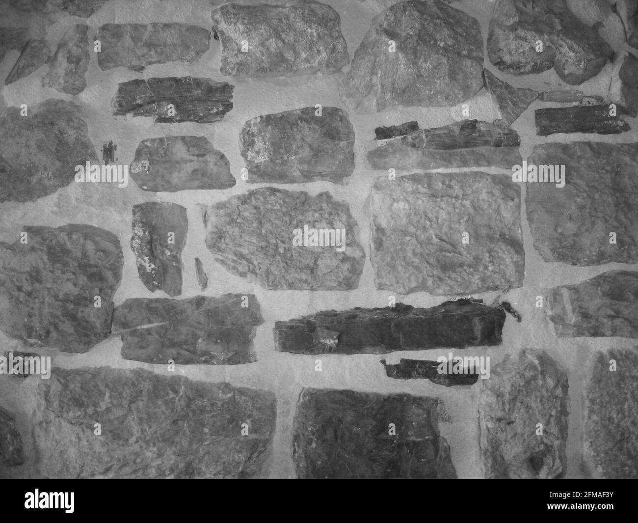 Stone Wall Castle Closeup. It is stone rough wall for pattern and ...