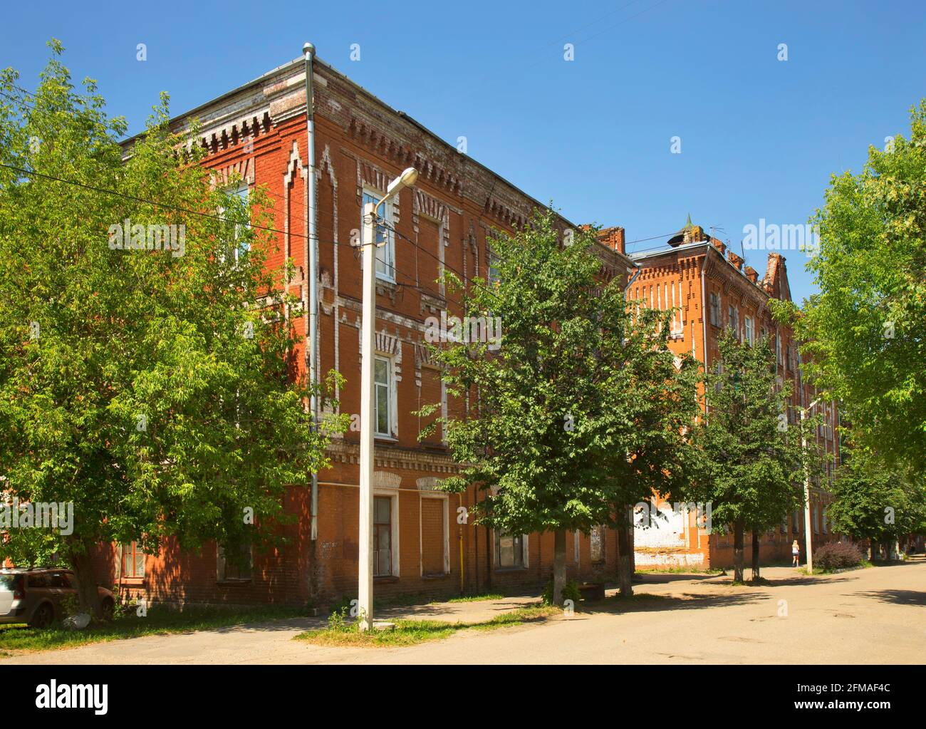 Yard Proletarka (Morozovsky town, Morozovsky barracks) built by Savva ...