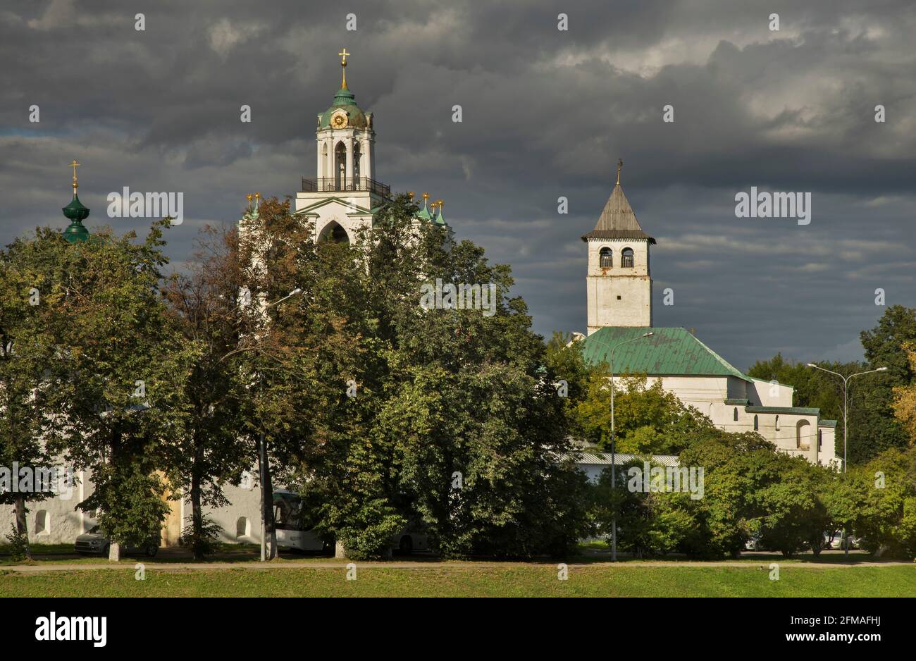 Spaso-Preobrazhensky (Transfiguration) monastery in Yaroslavl. Russia ...