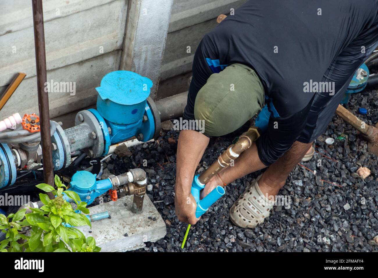 Outdoor pipe hi-res stock photography and images - Alamy