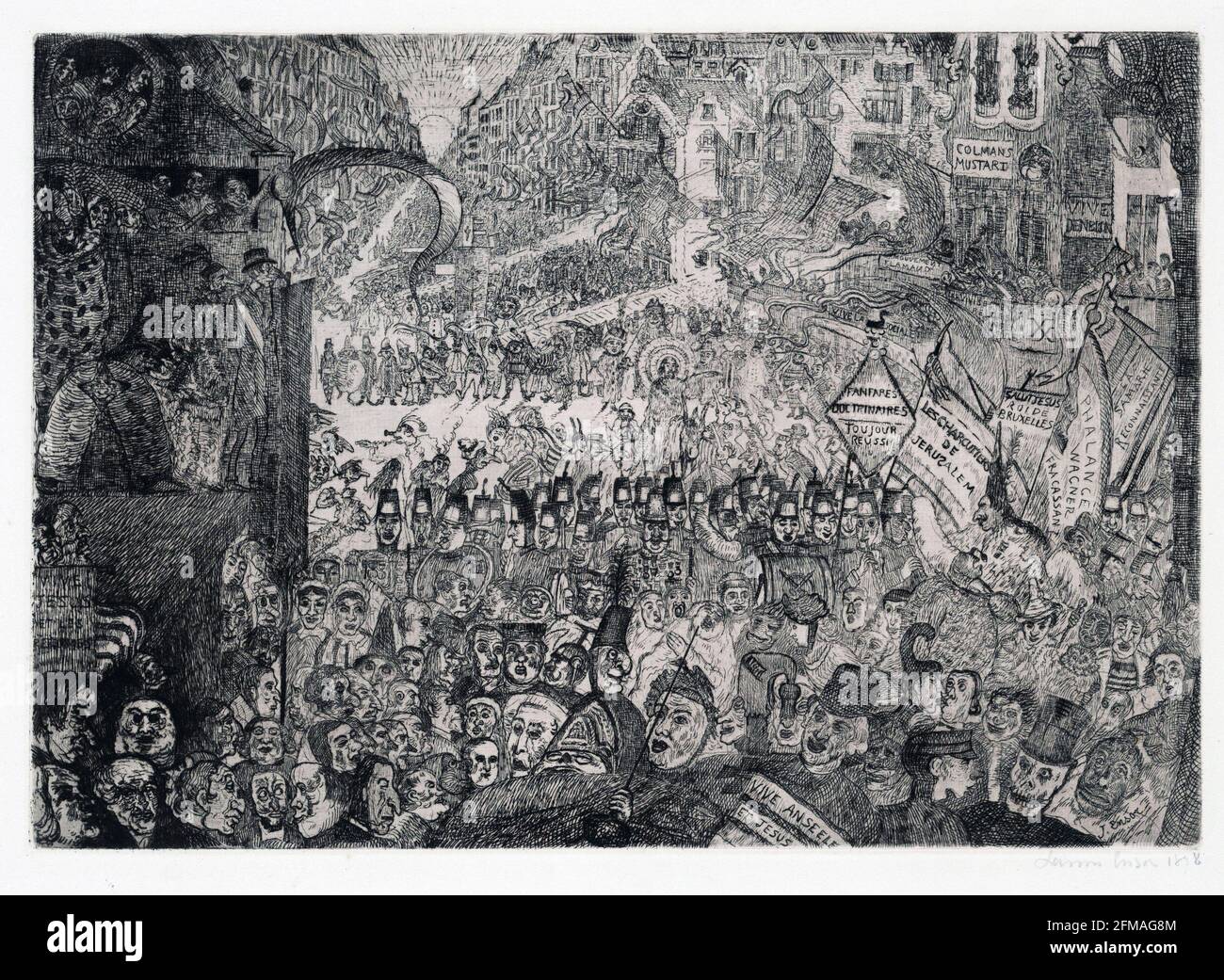 Ensor christ hi-res stock photography and images - Alamy