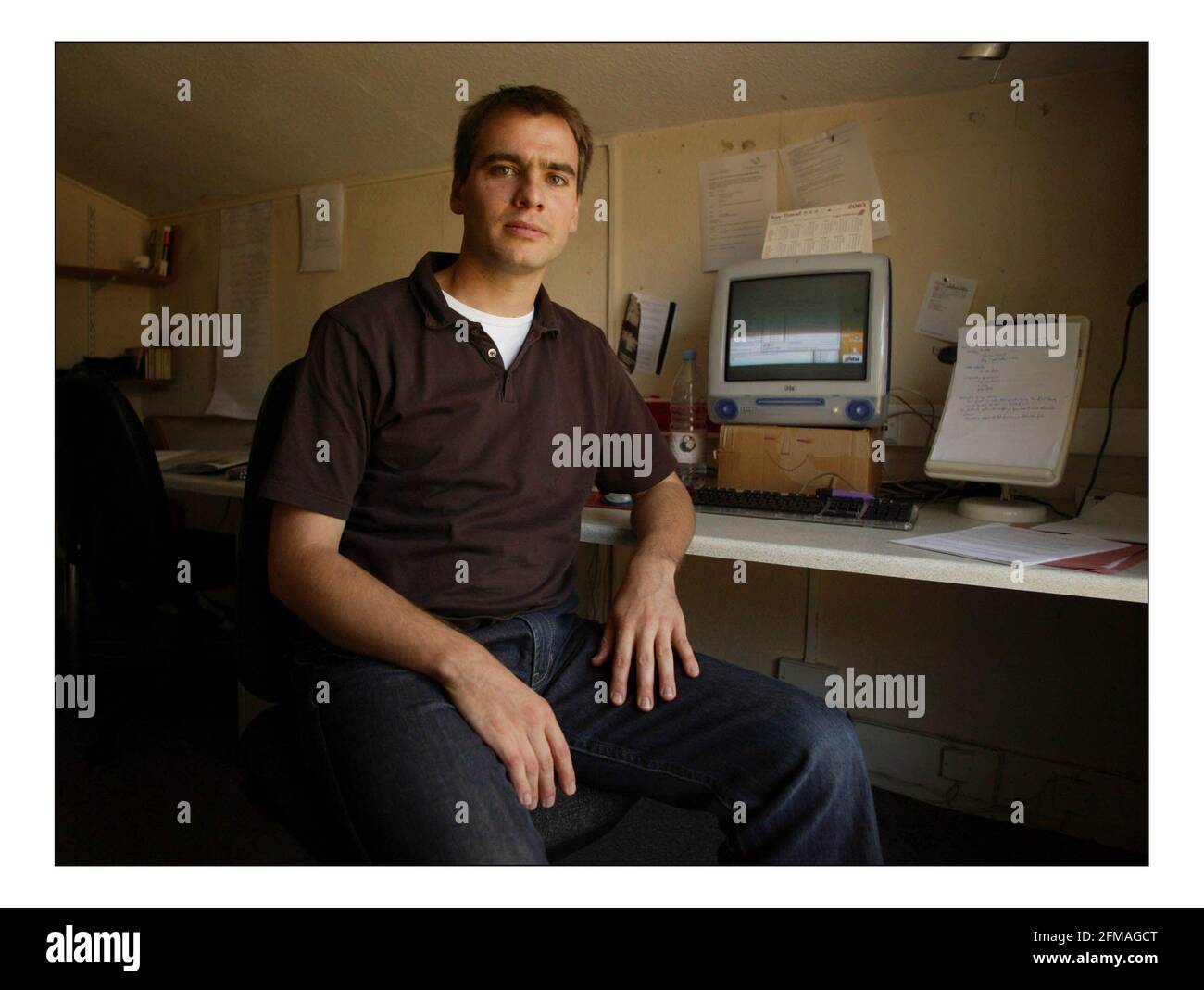 Christoff Raatz in New Cross for finance watch.pic David Sandison 15/8 ...