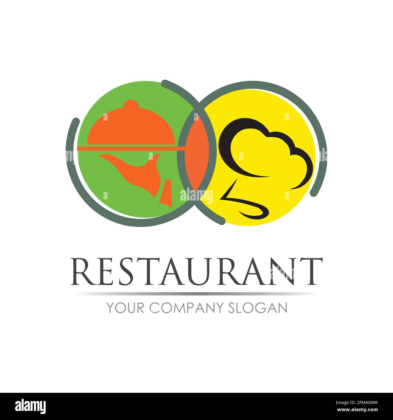 restaurant logo vector illustration design template Stock Vector Image ...
