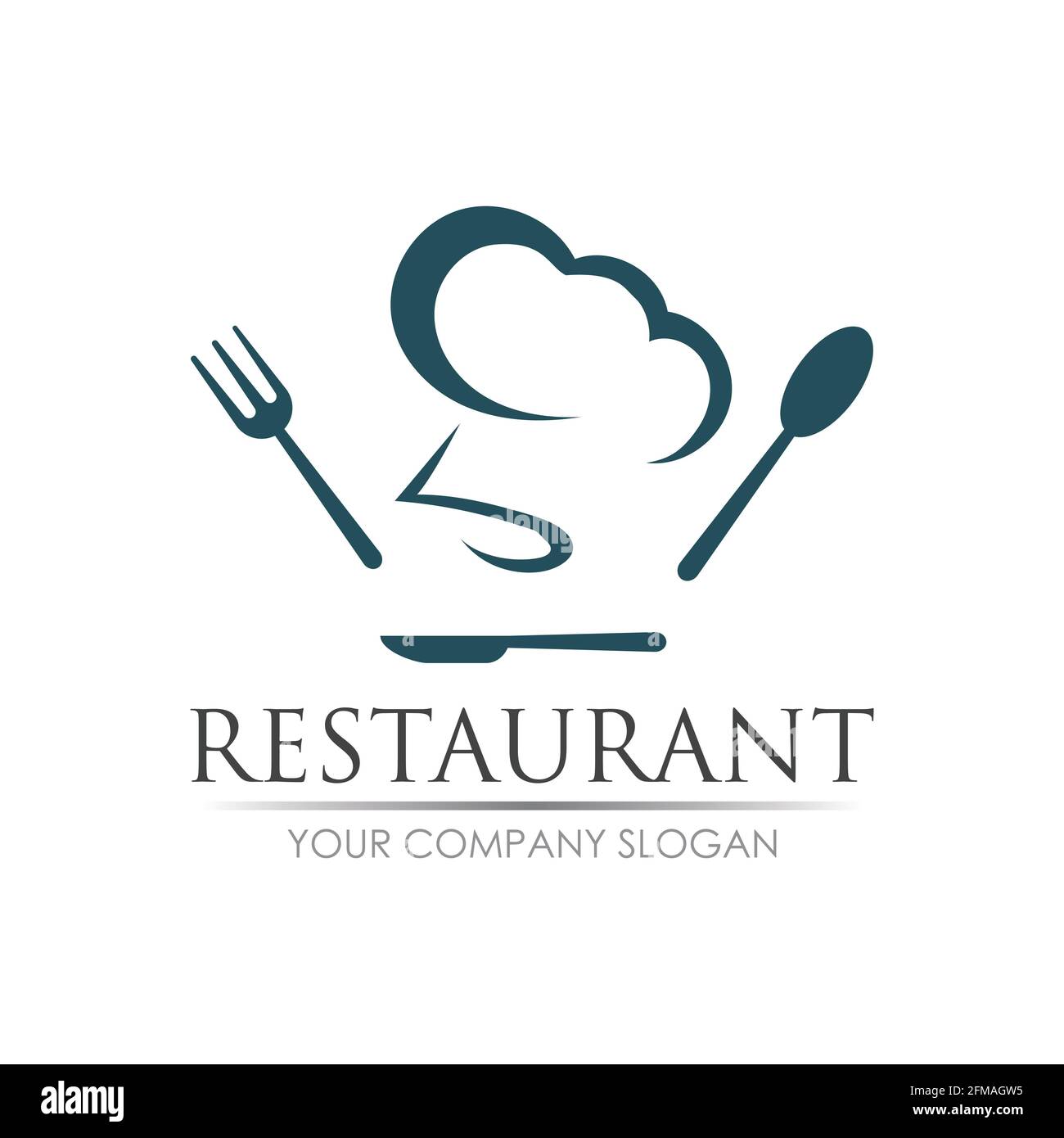 restaurant logo vector illustration design template Stock Vector Image ...