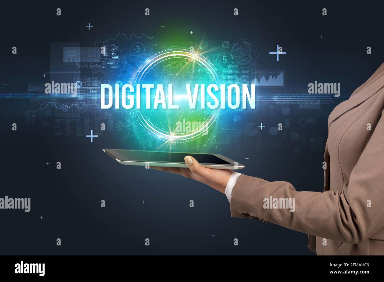 Close-up of a touchscreen, new tech concept Stock Photo - Alamy