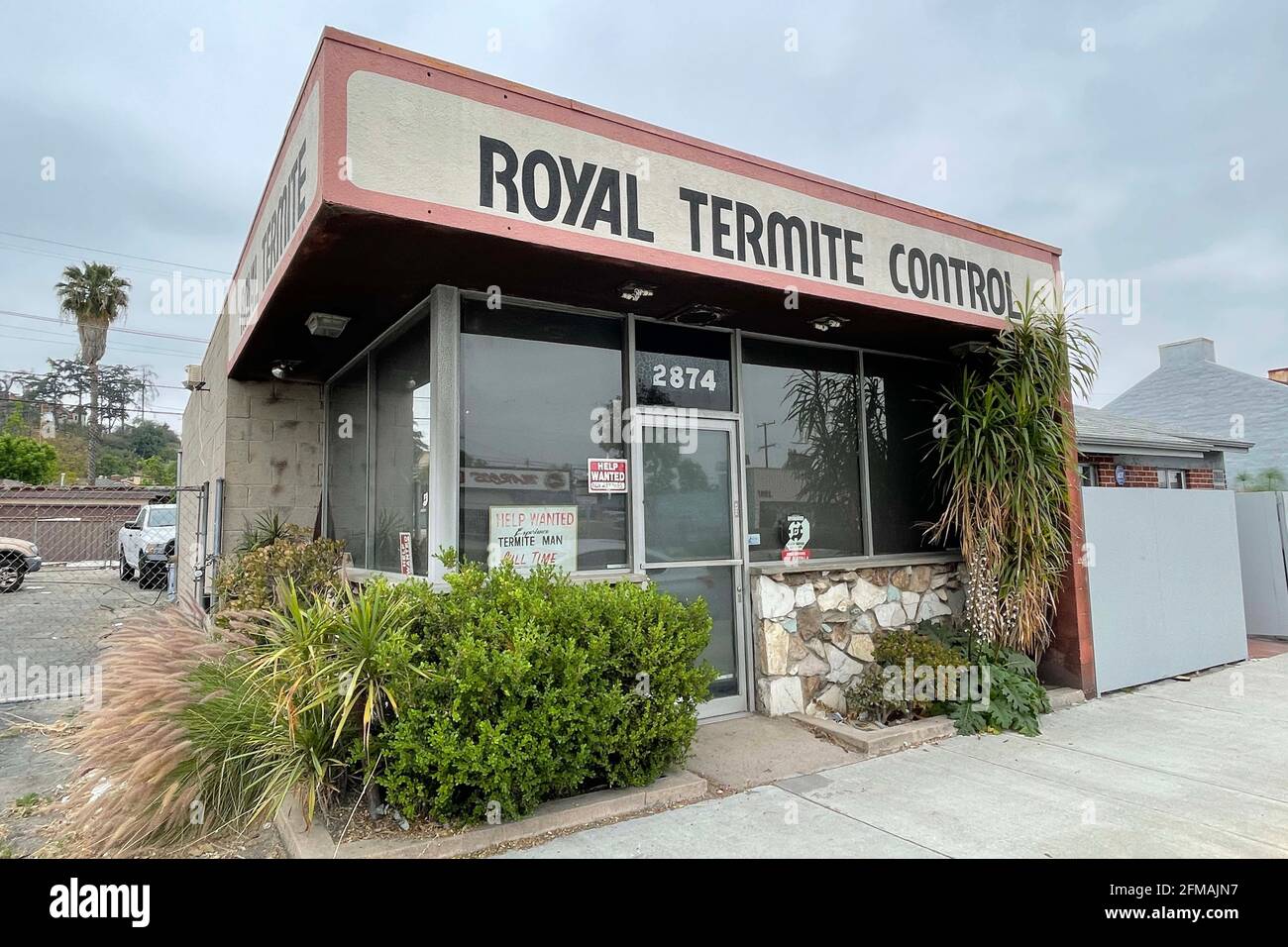 A Help Wanted sign at Royal Termite Control, Friday, May 7, 2021, in ...