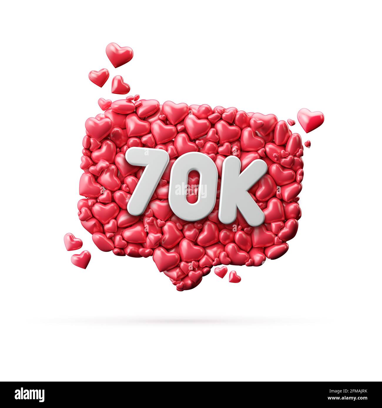 70000 followers hi-res stock photography and images - Alamy