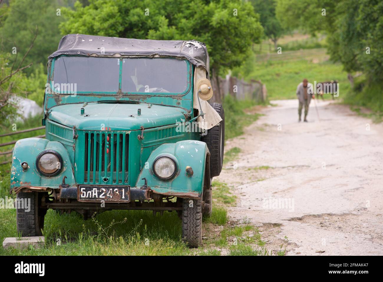 Old russian truck hi-res stock photography and images - Alamy