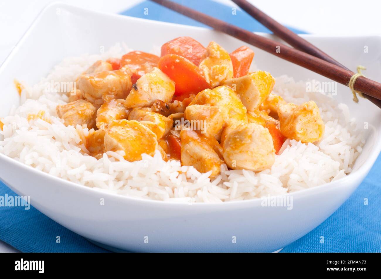 Spice diced chicken hi-res stock photography and images - Alamy