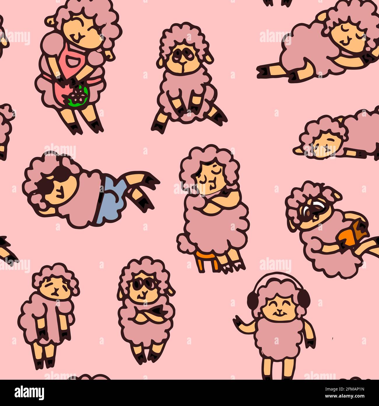 Cartoon ram hi-res stock photography and images - Alamy