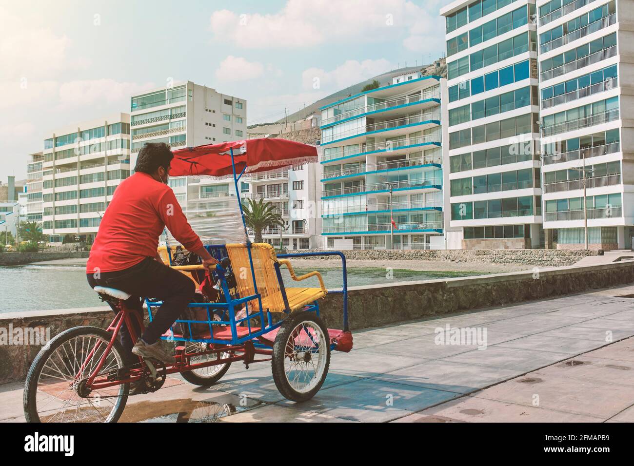 Tricycle taxi peru hi-res stock photography and images - Alamy