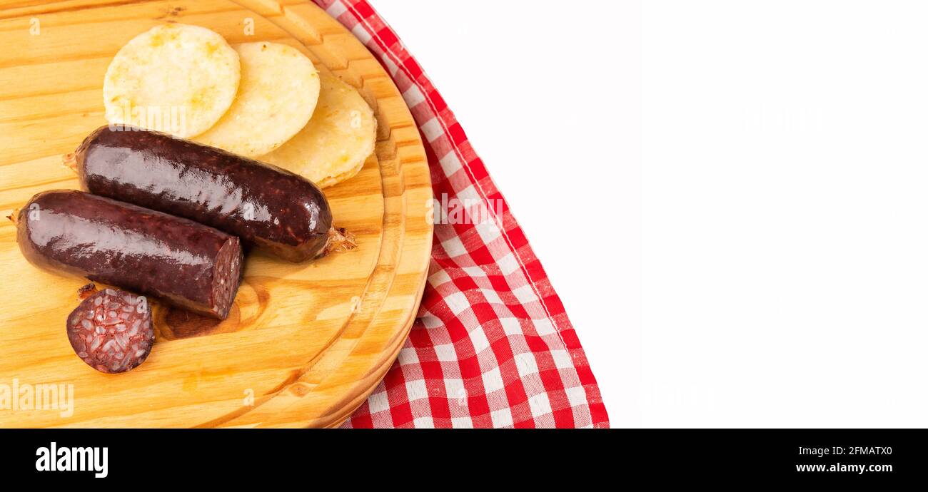 Morcilla Con Arepa