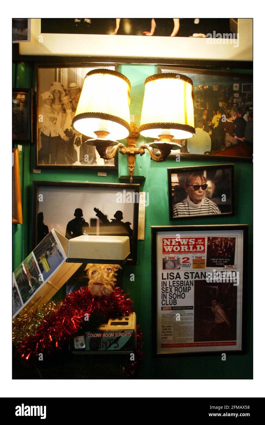 Colony room soho hi-res stock photography and images - Alamy