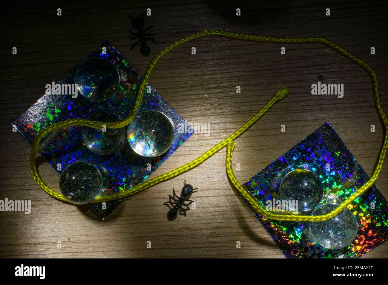 Marbles + String Stock Photo - Alamy