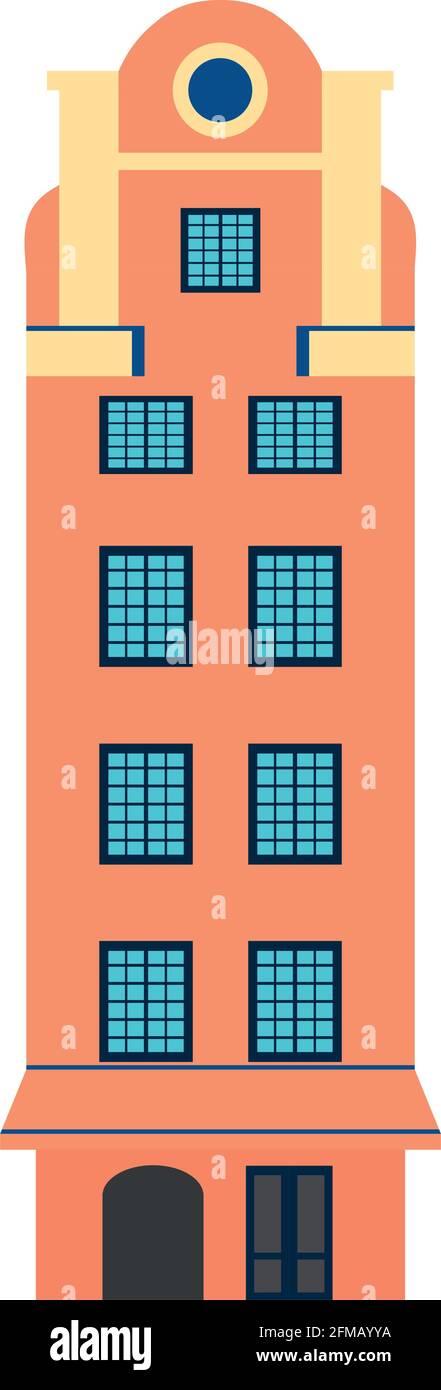 gamla stan building icon design Stock Vector Image & Art - Alamy