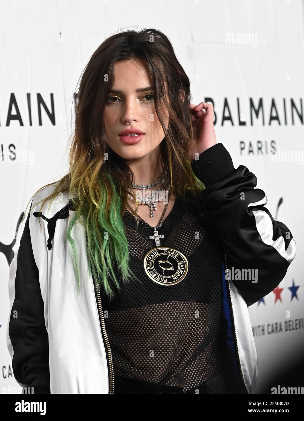 Launch of Puma X Balmain collaboration created by Cara Delevingne and ...