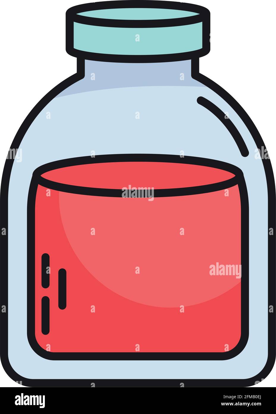 blood bottle on white background Stock Vector Image & Art - Alamy