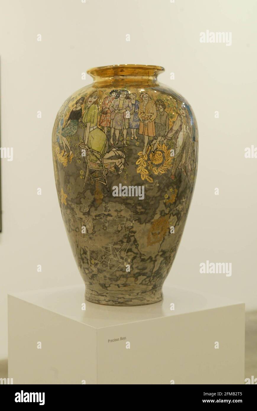 Grayson Perry pots on show at Victoria Miro gal in LondonPrecious Boys ...
