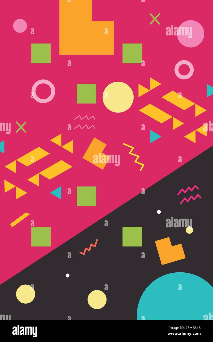 Squares abstract forms shapes Stock Vector Images - Alamy