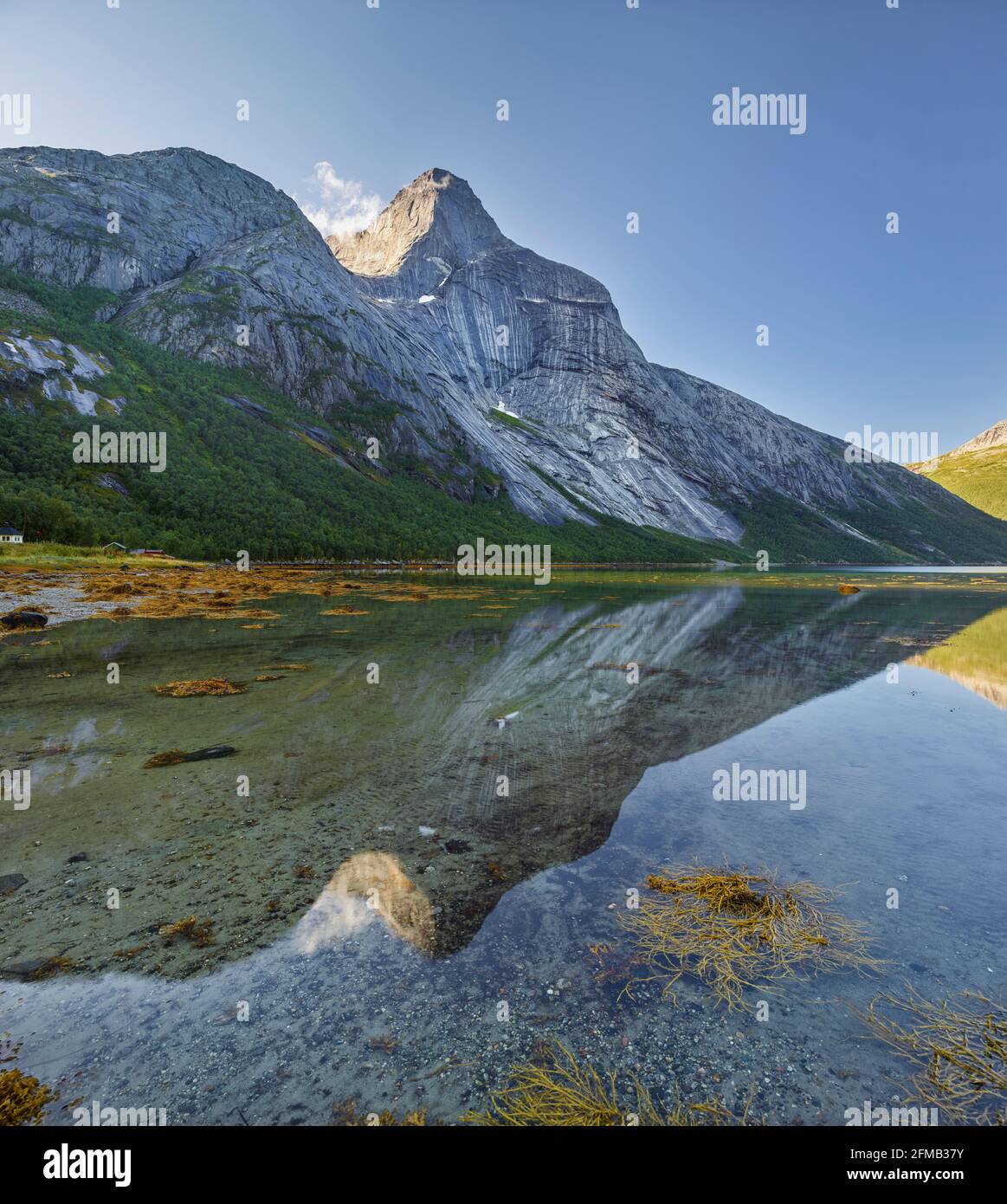 Stetind, Stefjord, Stefjordbotn, Tysfjord, Ofoten, Nordland, Norway ...