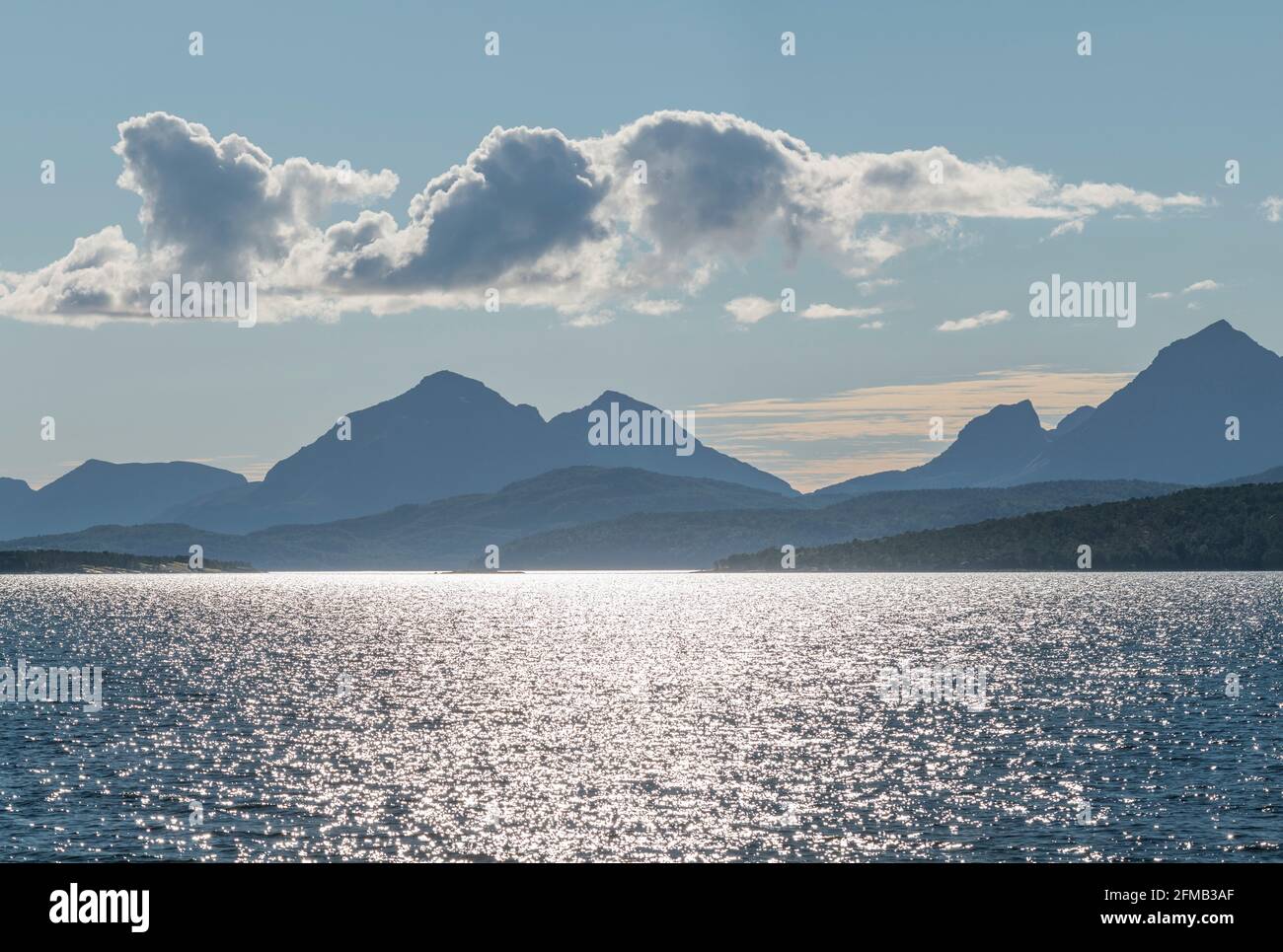 View of the Lofoten Islands, Ofoten, Nordland, Norway Stock Photo - Alamy