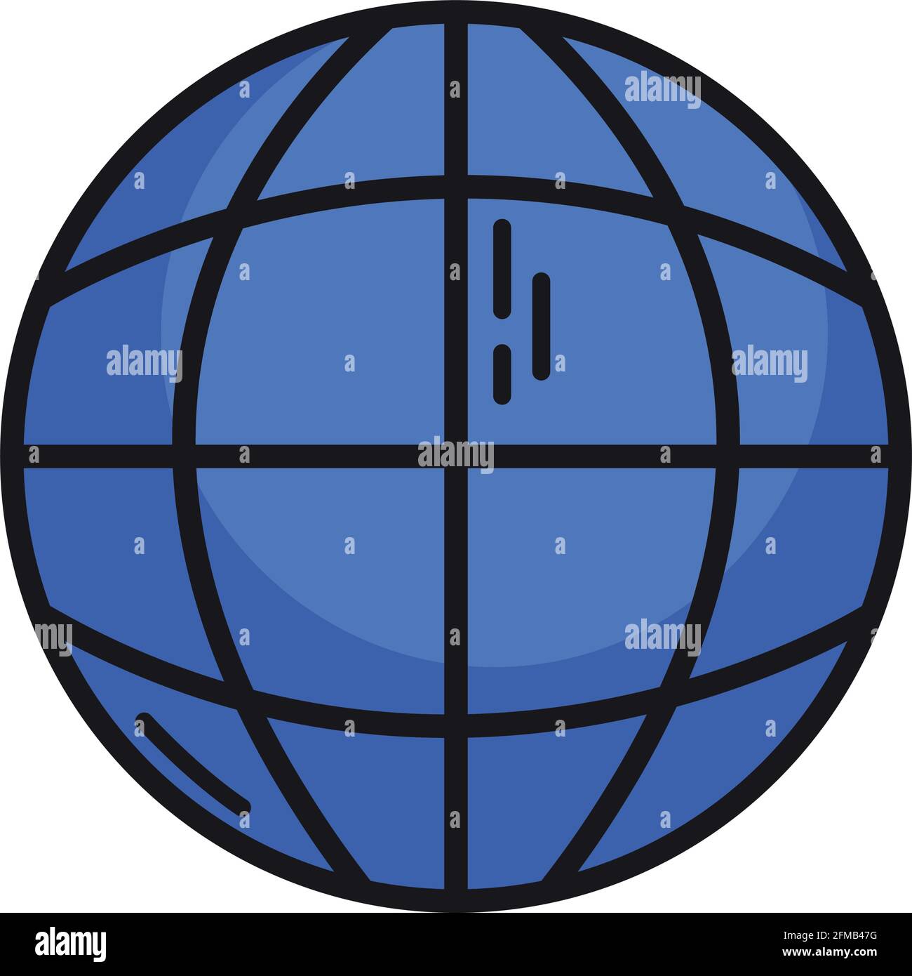 global sphere on white background Stock Vector Image & Art - Alamy