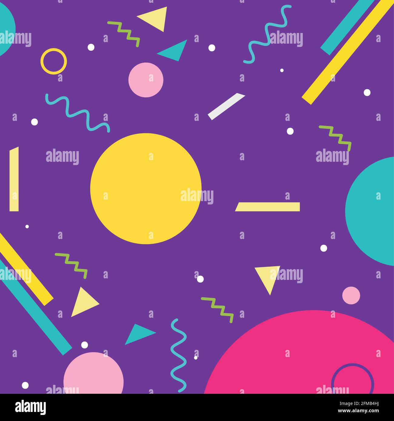 purple background with geometric shapes Stock Vector Image & Art - Alamy