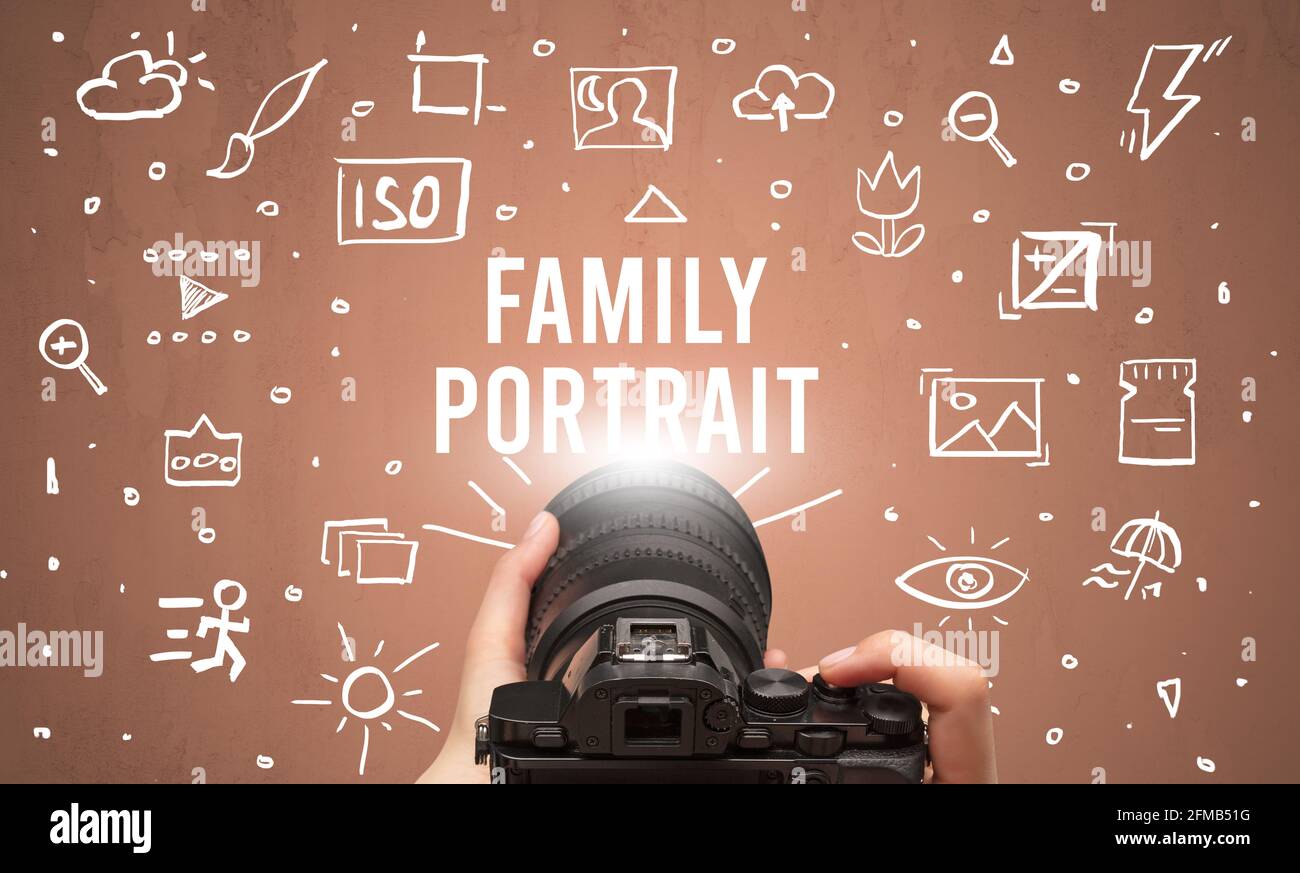 Hand taking picture with digital camera Stock Photo - Alamy