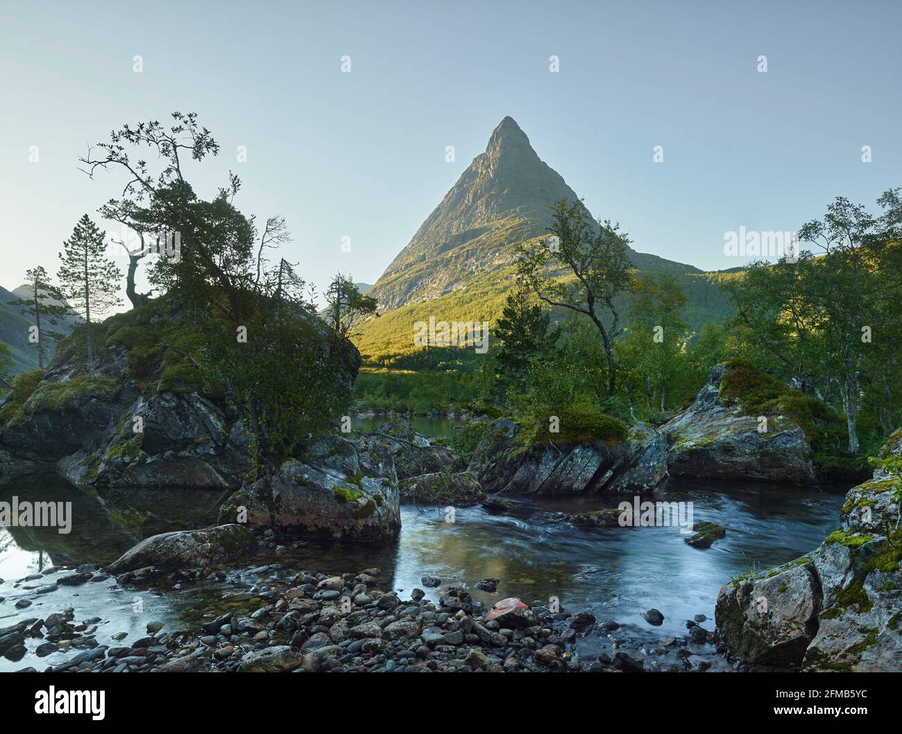 Innerdalstarnet, Innerdalen, More og Romsdal, Norway Stock Photo - Alamy