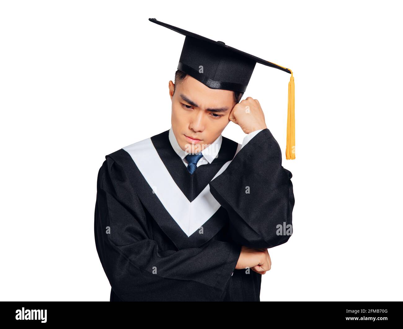 Man wearing graduation cap hi-res stock photography and images - Alamy