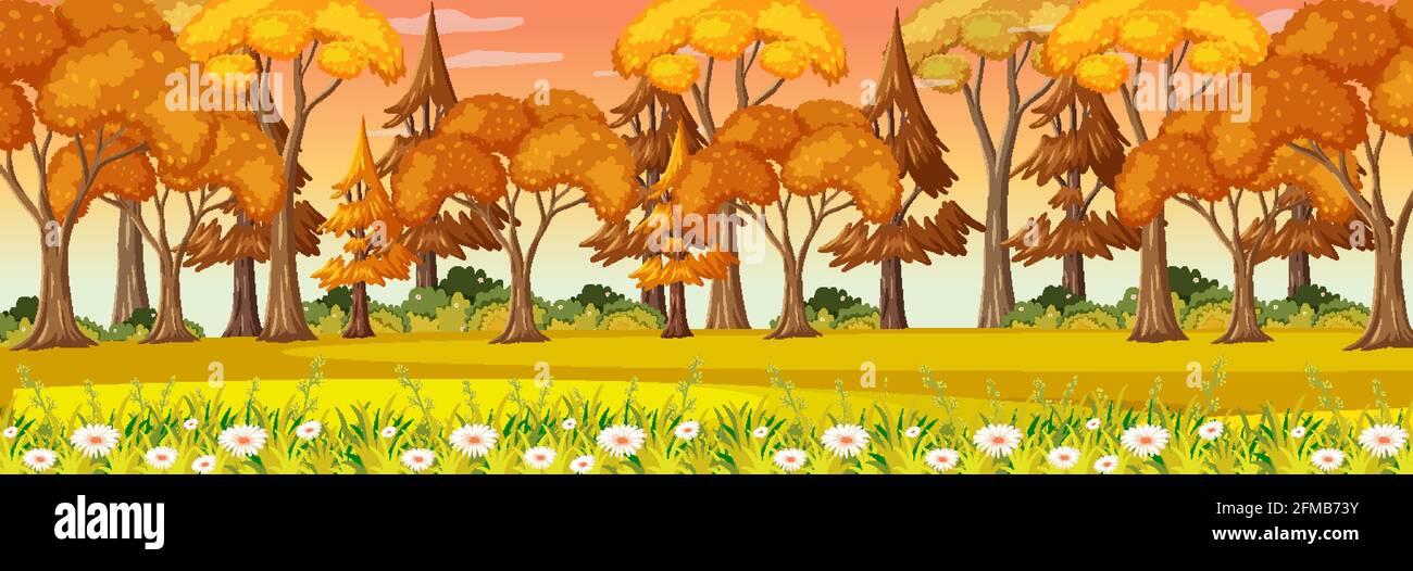 Outdoor horizontal color image Stock Vector Images - Alamy