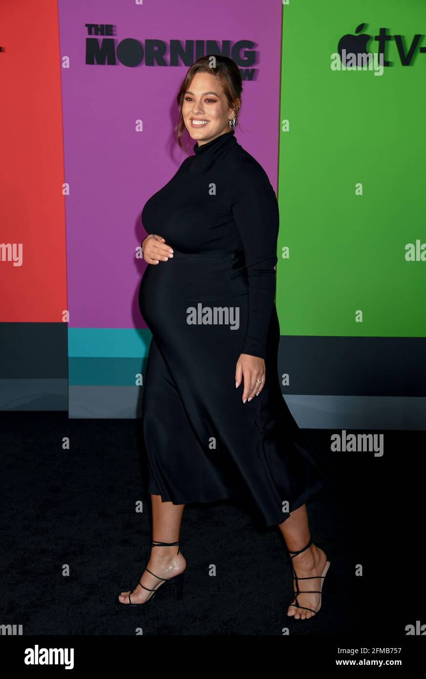 Ashley Graham arrives to The Morning Show New York Premiere by APPLE TV ...