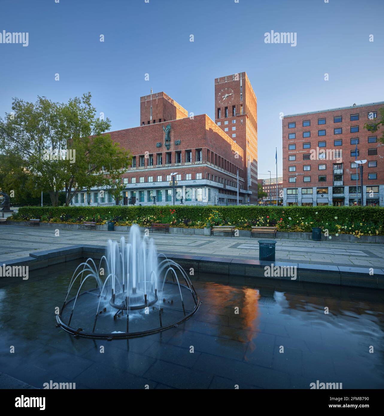 Construction of oslo city hall hi-res stock photography and images - Alamy