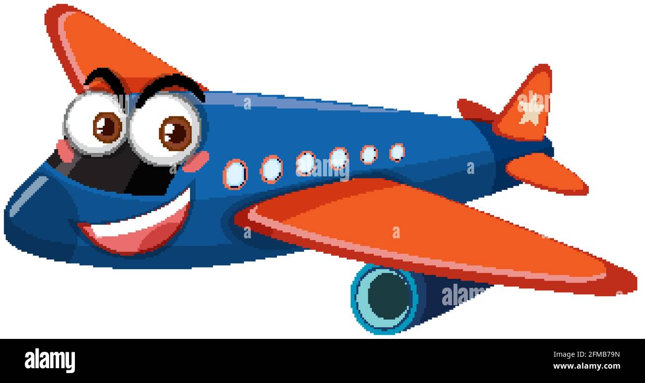 Airplane Cartoon Clipart