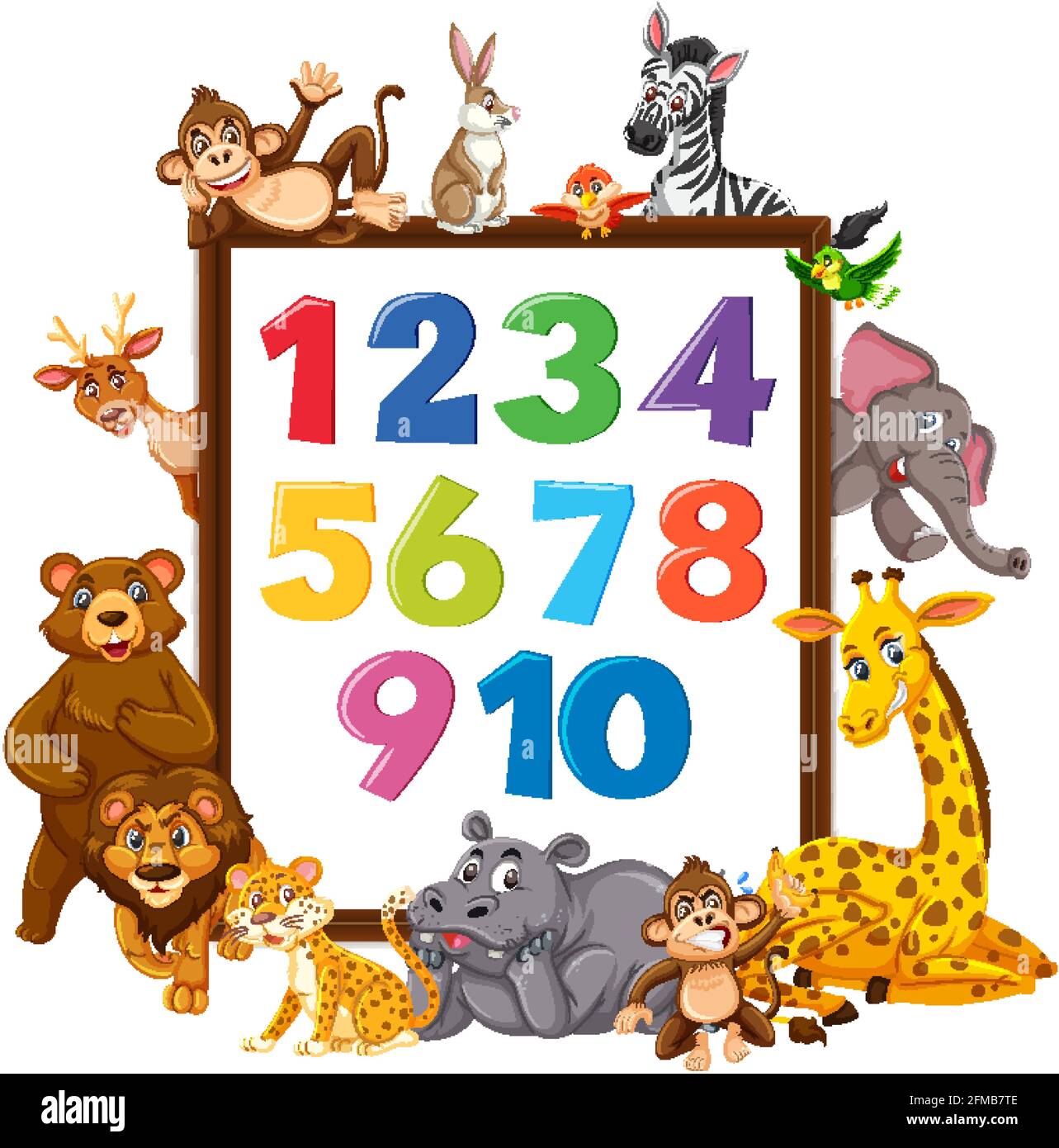 Numbers 1 10 Clip Art