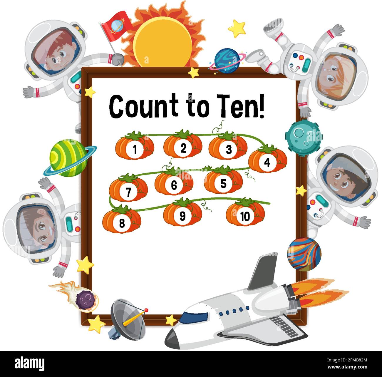 Number cosmology Cut Out Stock Images & Pictures - Alamy