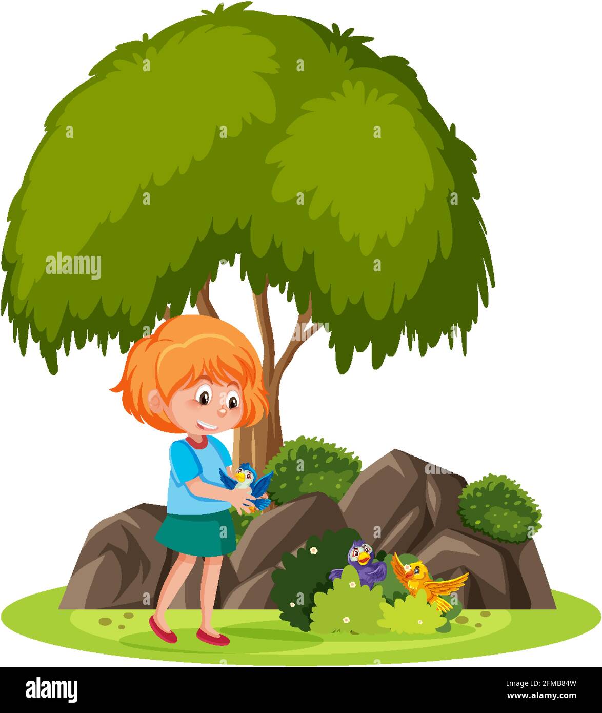 Very active birds Cut Out Stock Images & Pictures - Alamy