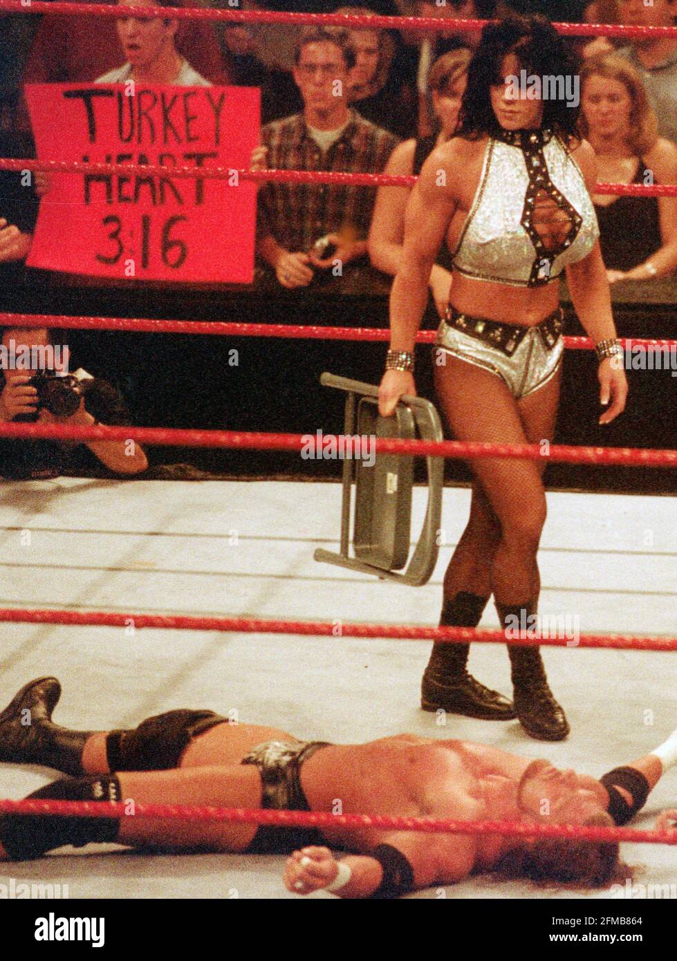 Chyna Triple H 1999 By John Barrett/PHOTOlink / MediaPunch Stock Photo - Alamy