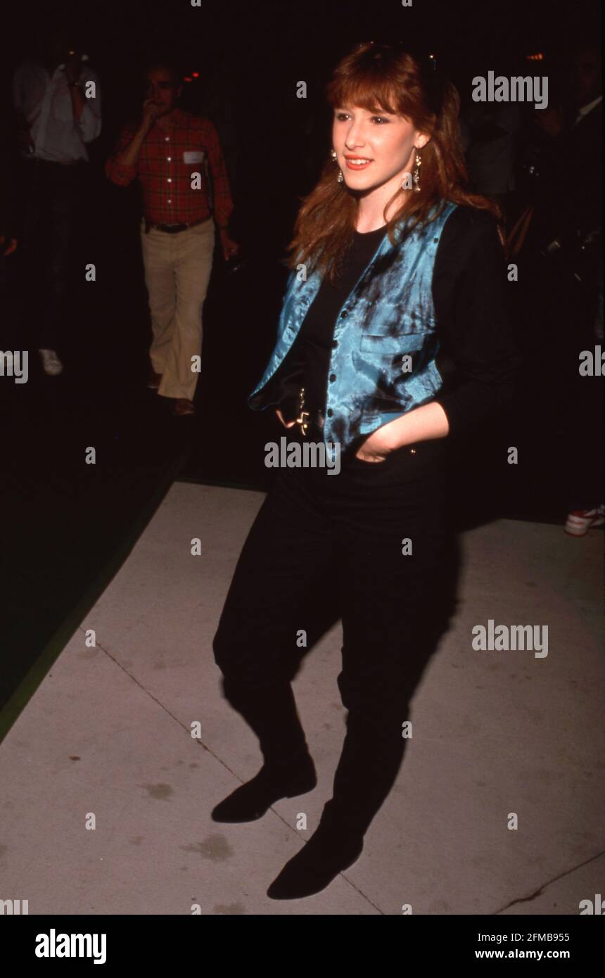 Tiffany attending the premiere of 'The Dream Team' on April 4, 1989 at ...