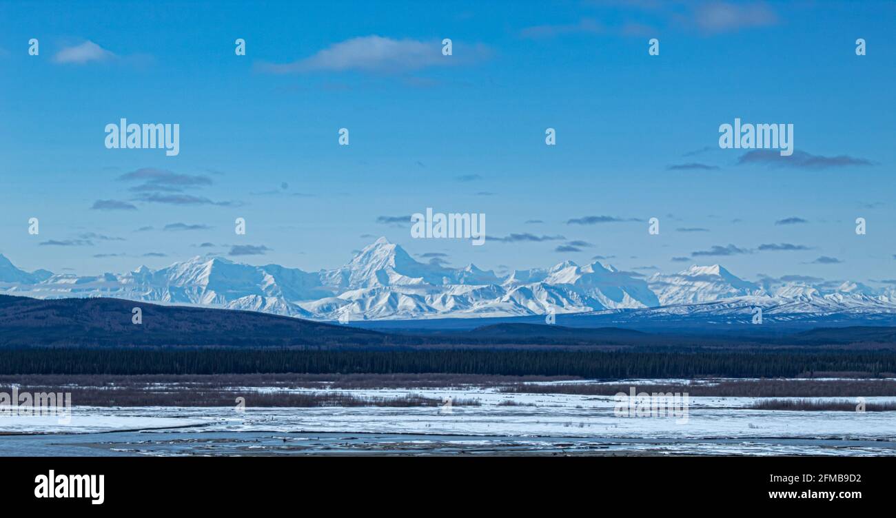 Mountain shots taken in Delta Junction Alaska Stock Photo - Alamy