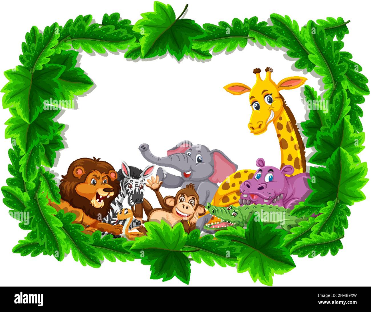 Hot weather animals Stock Vector Images - Alamy