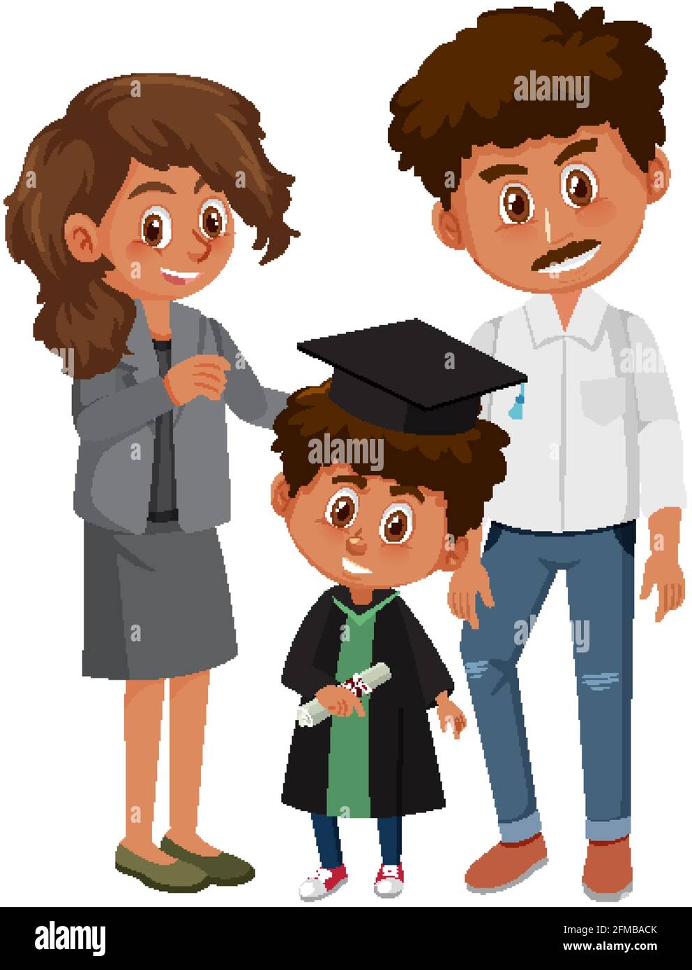 Kids Graduation Cartoon
