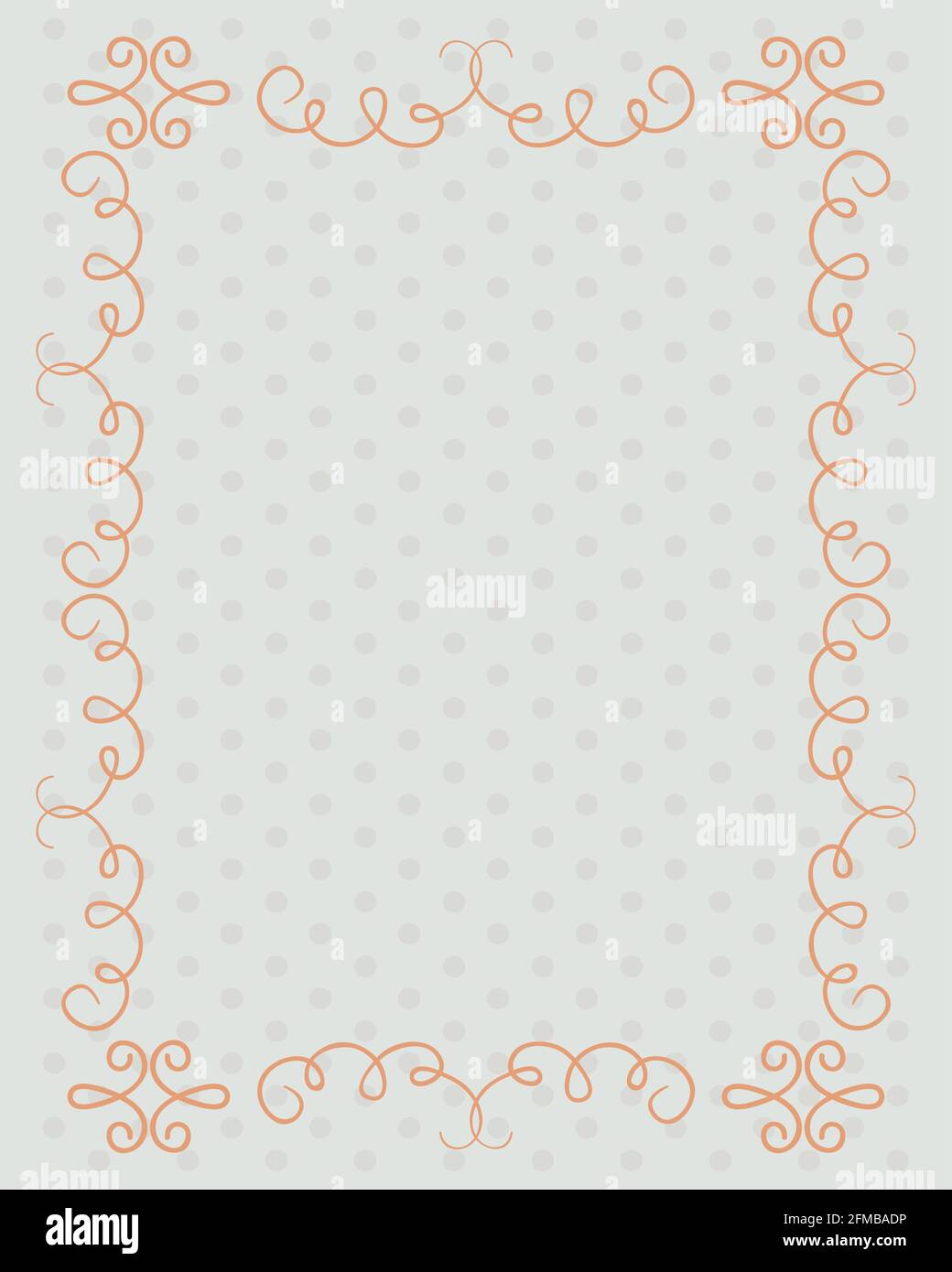 decorative hand drawn frame design Stock Vector Image & Art - Alamy