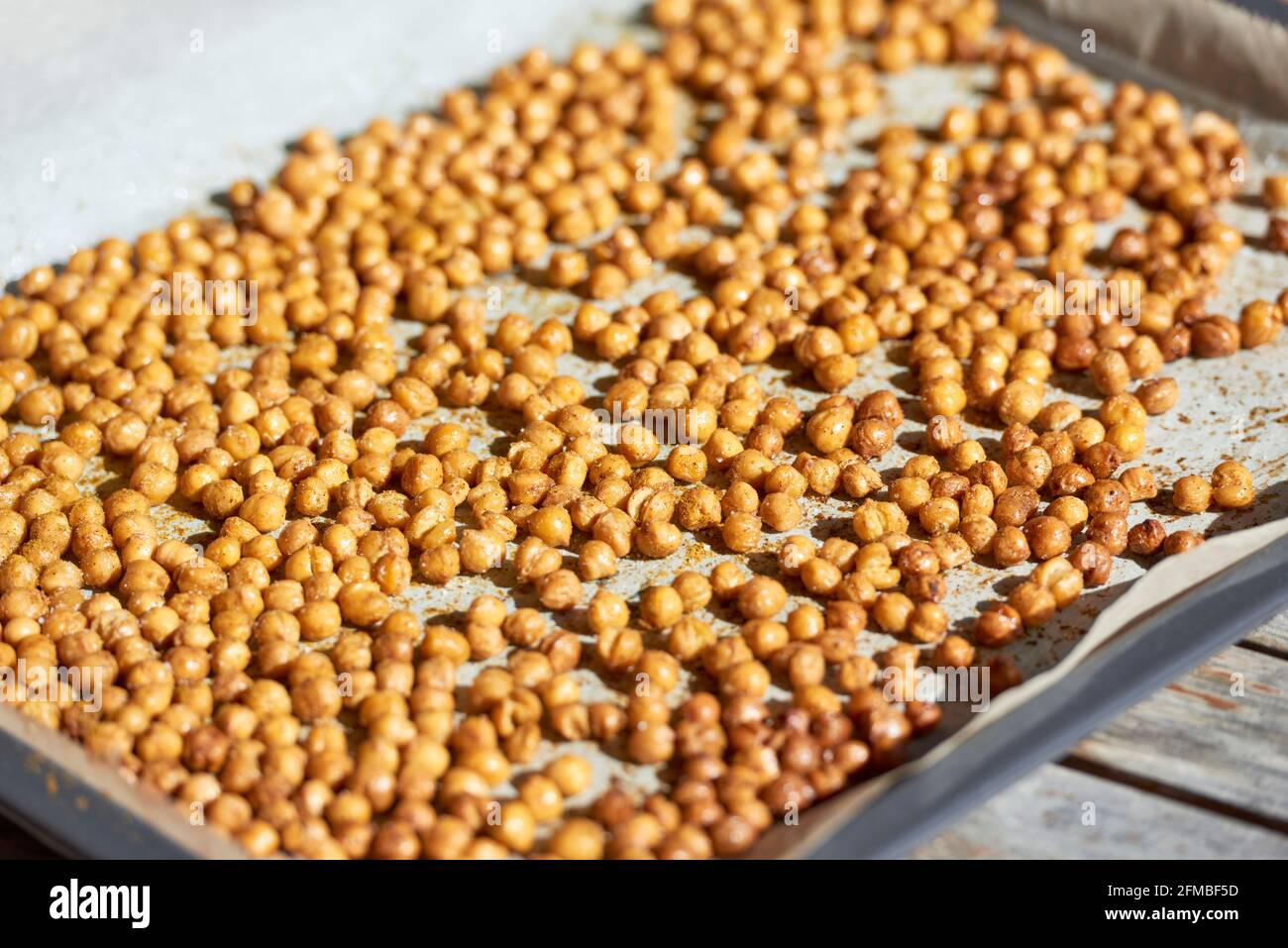 Chickpeas roasted in oven hi-res stock photography and images - Alamy