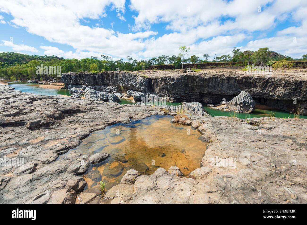 Scenic view of Copperfield Gorge, Einasleigh, Queensland, QLD ...