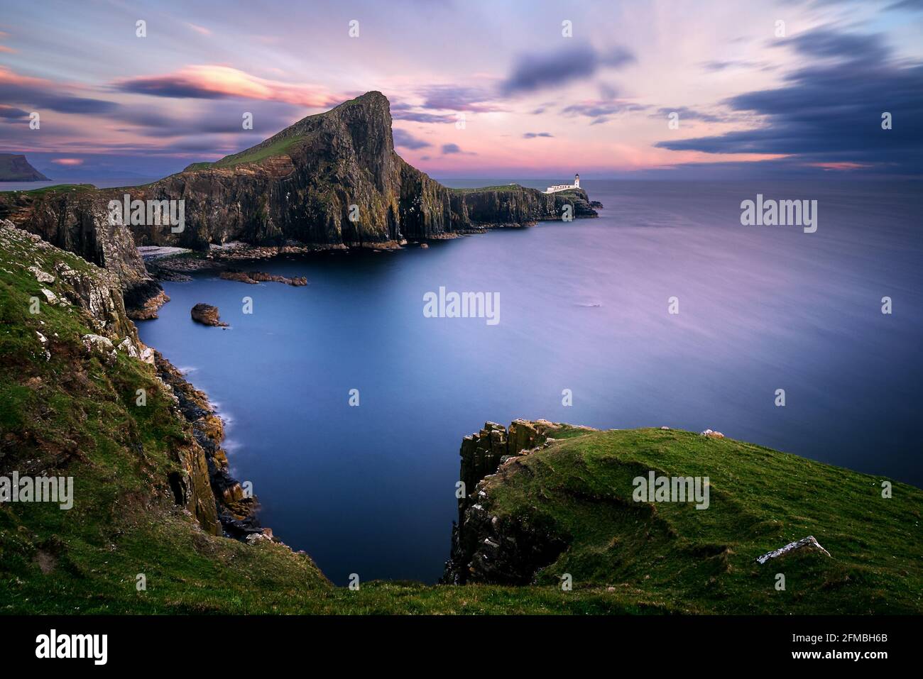 Neist Point on the Isle of Skye in Scotland Stock Photo - Alamy