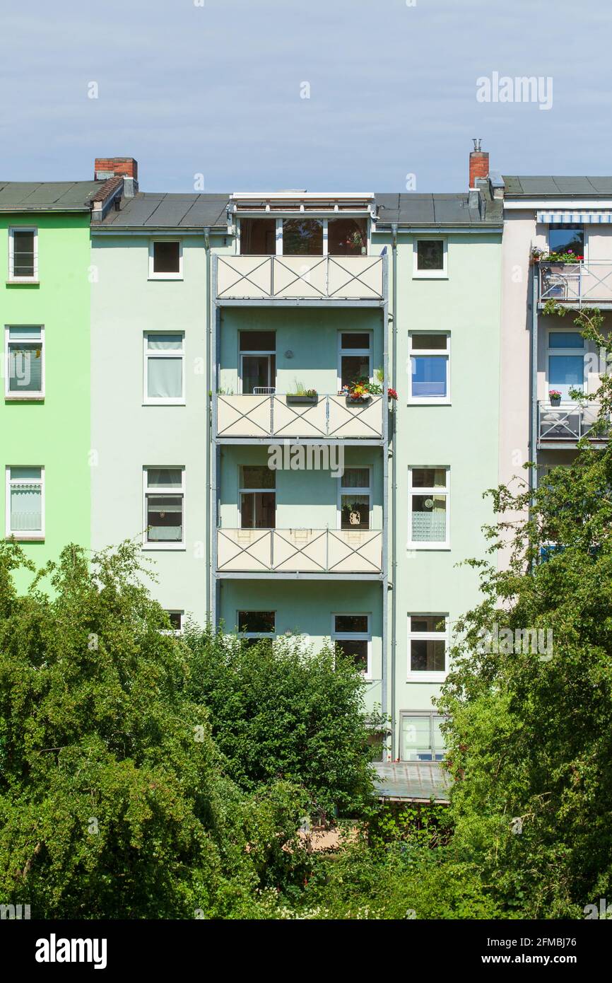 Rear tenement building hi-res stock photography and images - Alamy