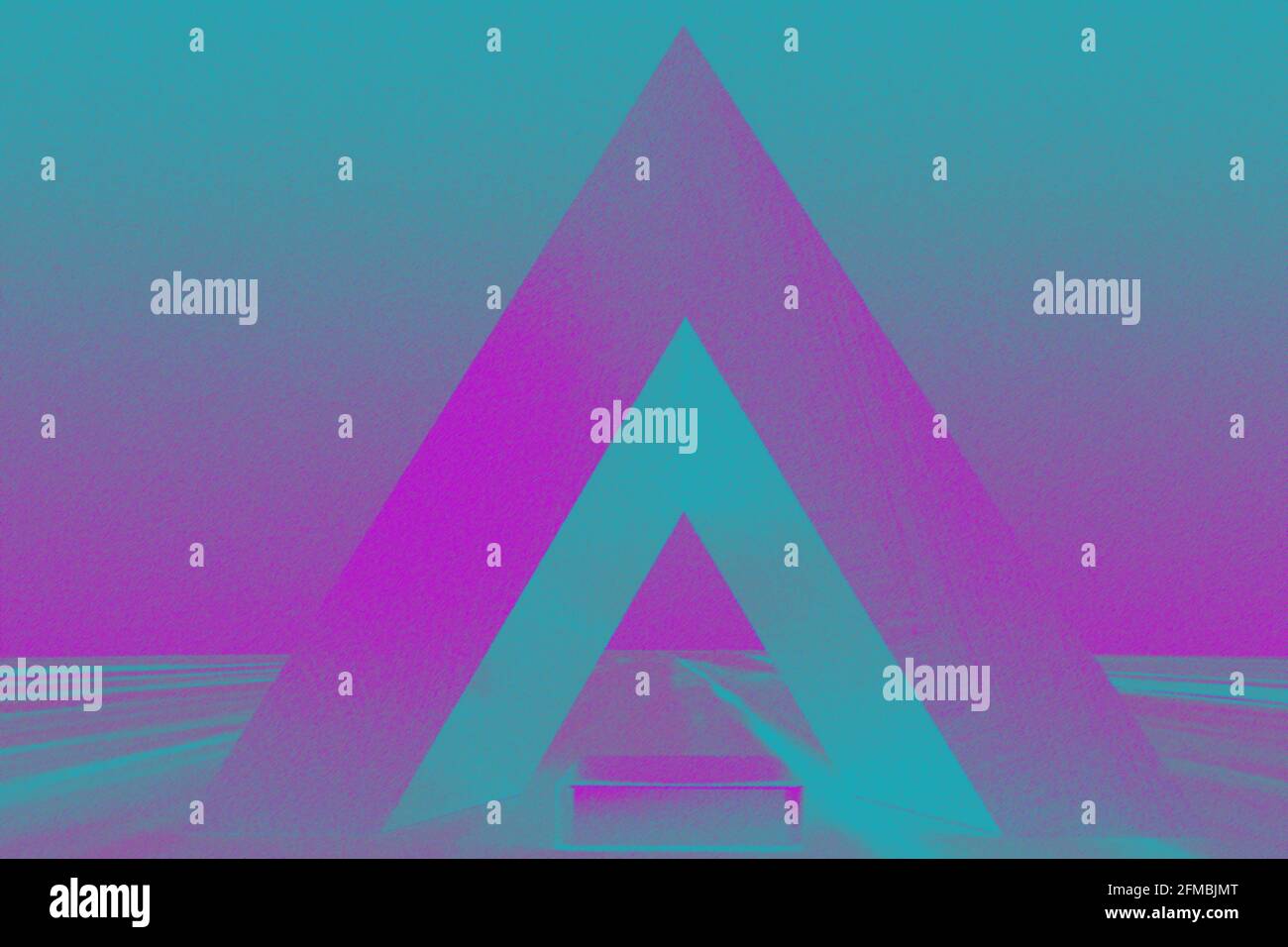 An abstract grunge 3d triangle shape background image Stock Photo - Alamy