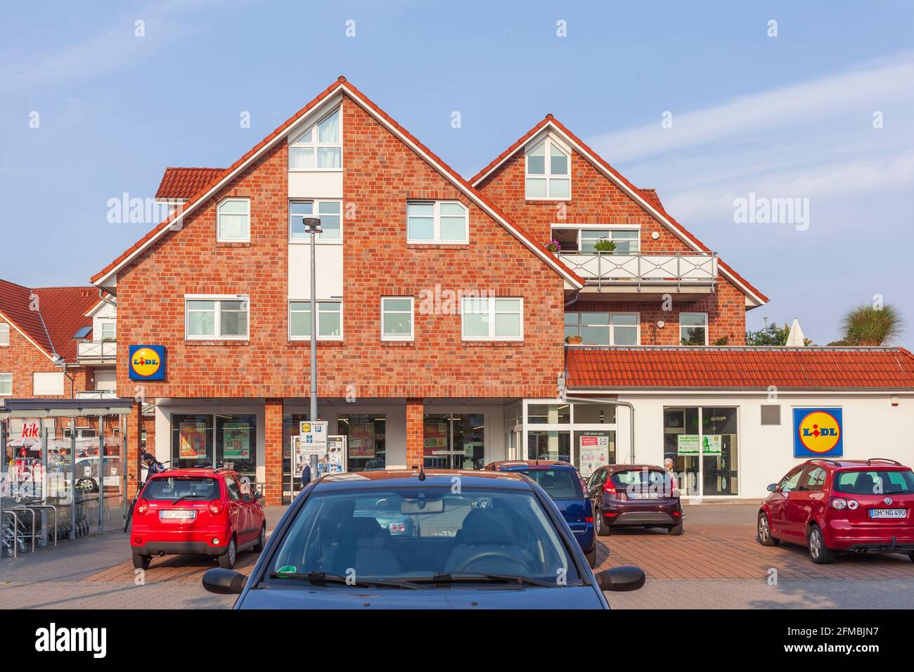 Shopping center, Syke, Lower Saxony, Germany, Europe Stock Photo - Alamy